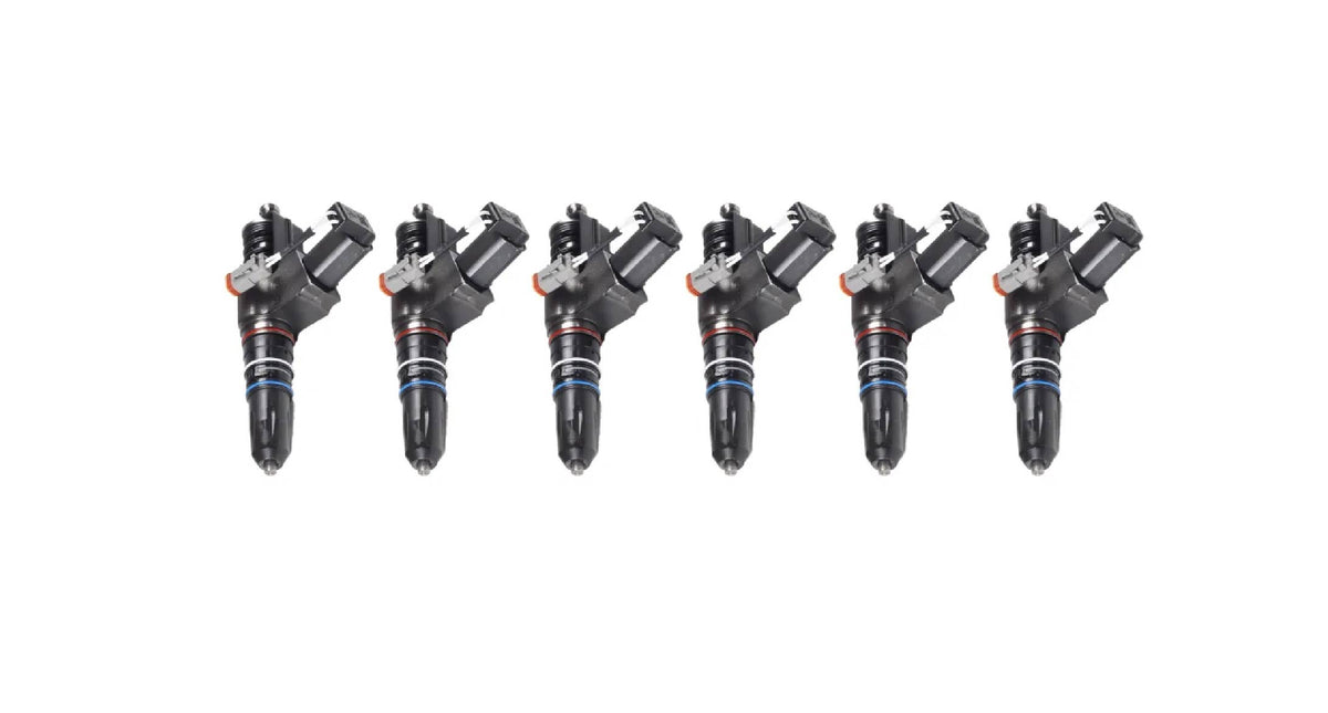 Cummins N14 Fuel Injectors - Set of Six (6) Rebuild Service ...